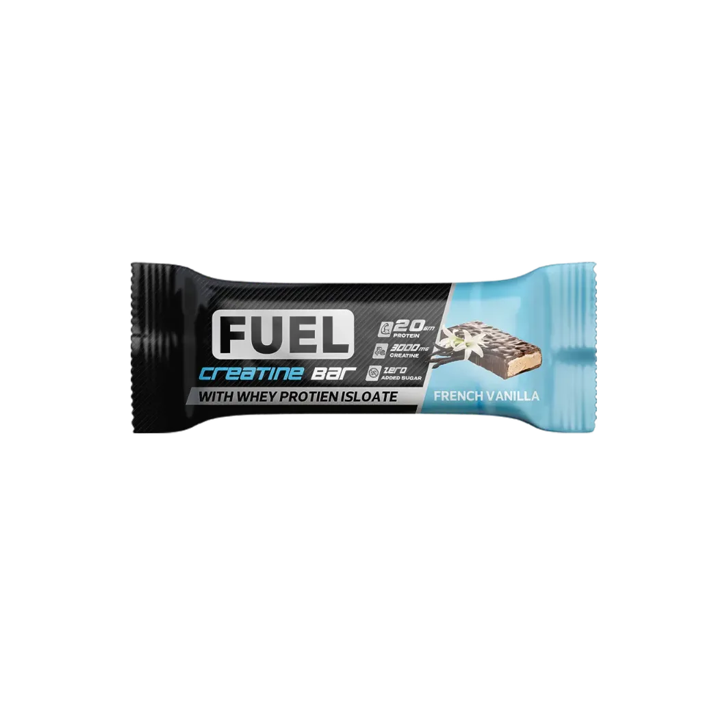 FUEL Protein Bar - CREATINE Vanilla 60gm | Nutrifits